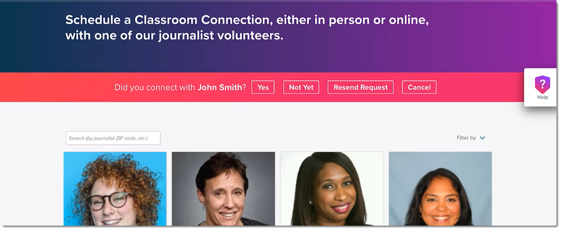 Journalist Visits (Newsroom to Classroom) – Checkology Help